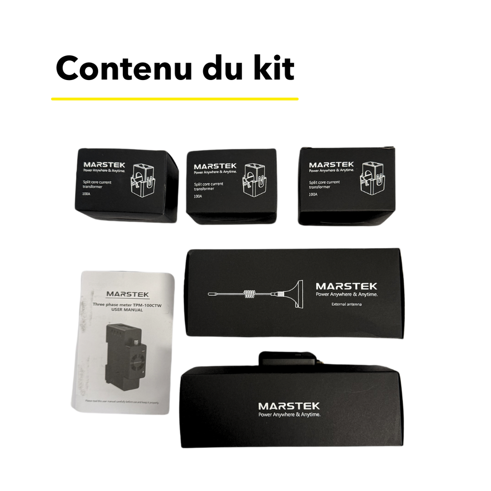 Compteur intelligent CT-002 Marstek – Solatech Plug & Play